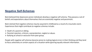 Cognitive therapy(theory) 8.2 | PPT