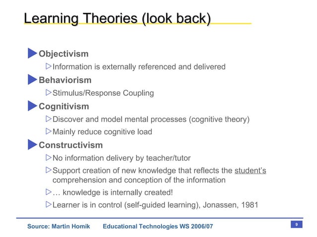 Cognitive Tools | PPT