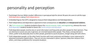 cognitive topics in personality.pptx