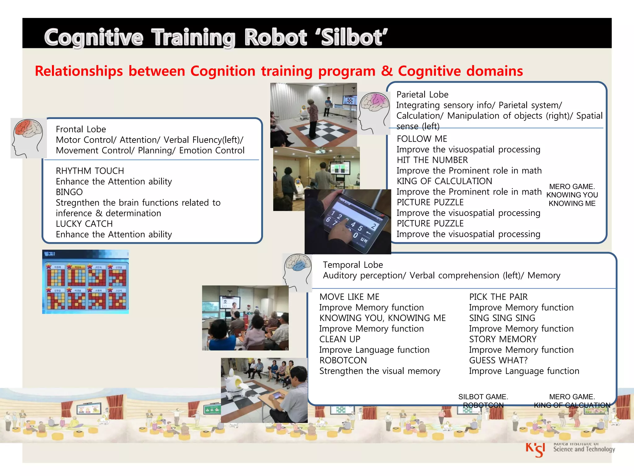 Cognitive trainingrobot20140923 munsangkim | PDF