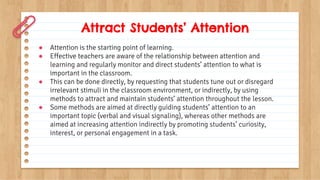 Cognitive view of learning | PPTX