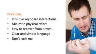 Using cognitive walkthroughs to better review designs for accessibility | PPTX | Internet for ...