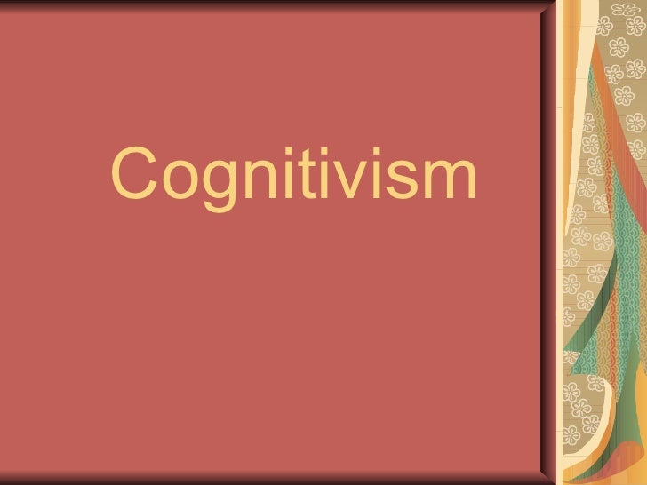 Cognitivism Vs Non Cognitivism
