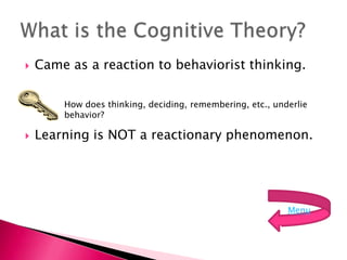Cognitivism | PPT