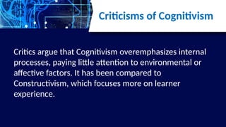 Cognitivism Learning Theory Jean Piaget.pptx