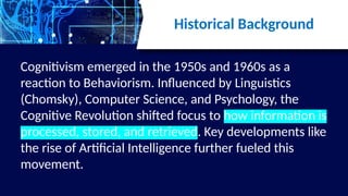 Cognitivism Learning Theory Jean Piaget.pptx