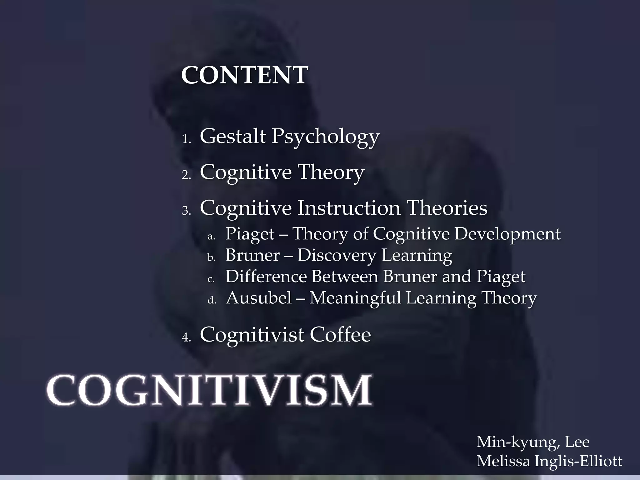 Cognitivism | PPTX