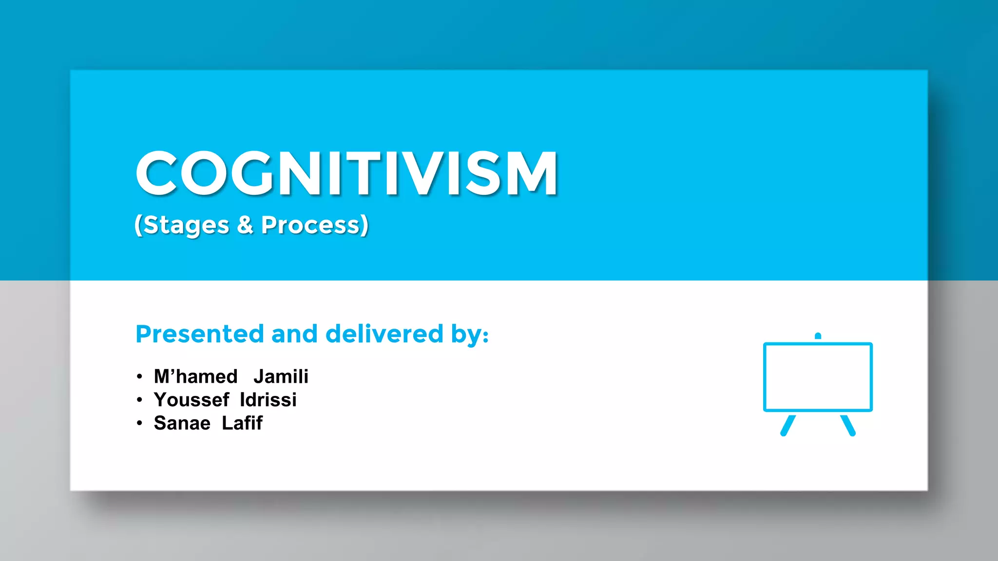 Cognitivism ( Piaget and Vigotsky) | PPTX