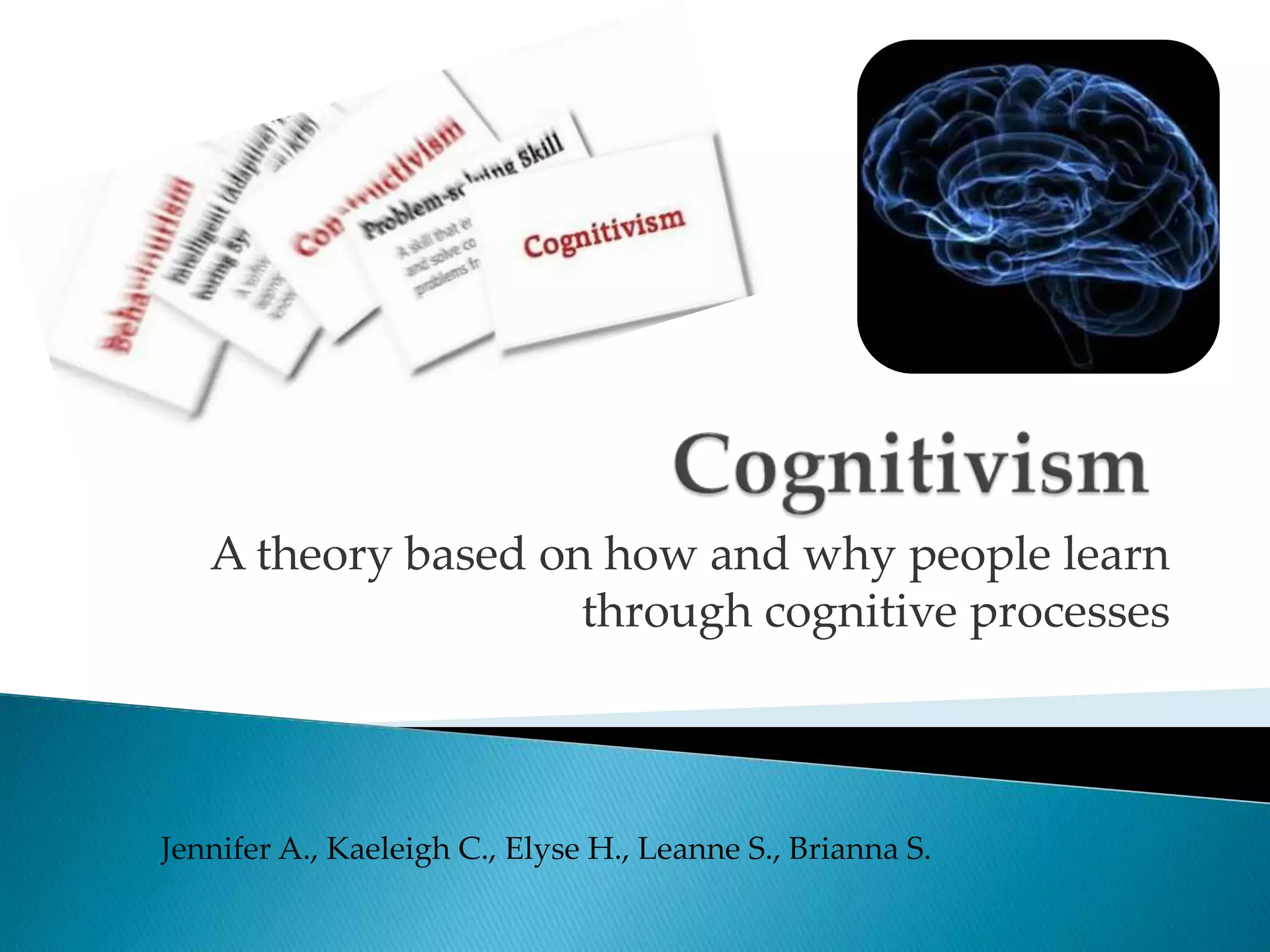 Cognitivism Theory | PPTX