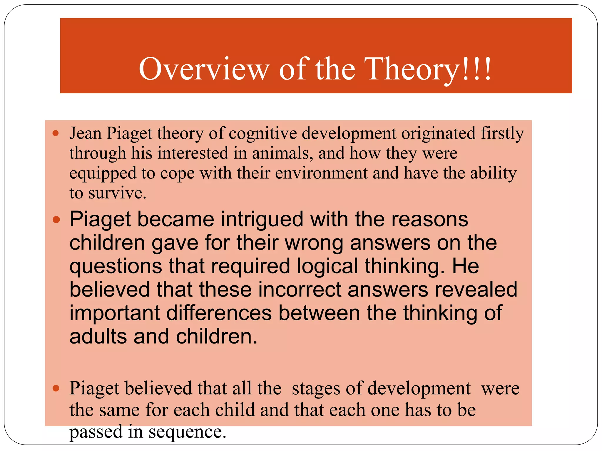 Cognitivism theory | PPTX