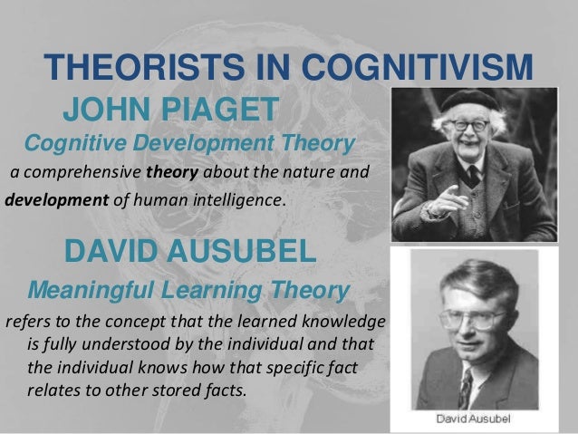 COGNITIVISM THEORY