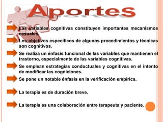 Cognitivo conductual (1) | PPT