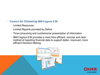 Cognos 101008 | PPT | Computing | Technology & Computing