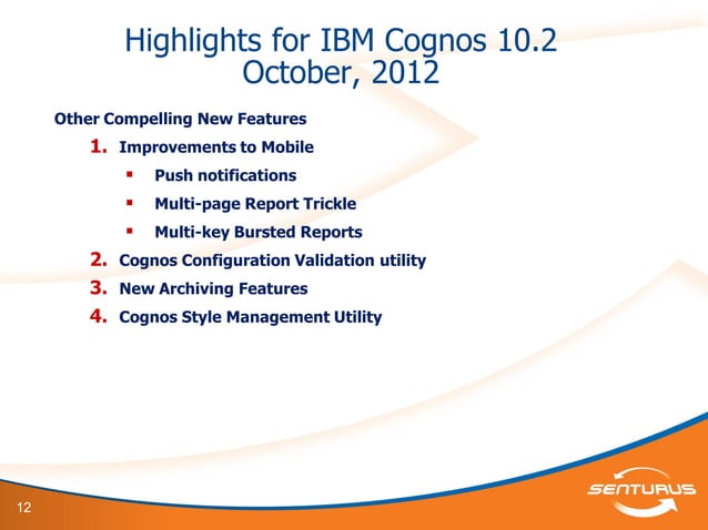 IBM Cognos 10.2 Dynamic Cubes Deeper Dive | PDF