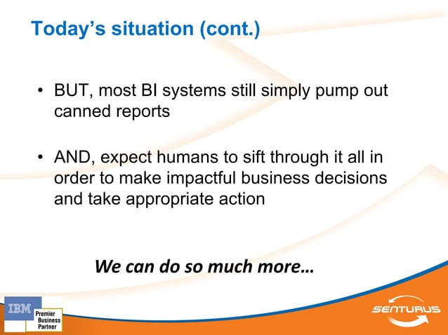 Predictive Analytics with IBM Cognos 10 | PPT