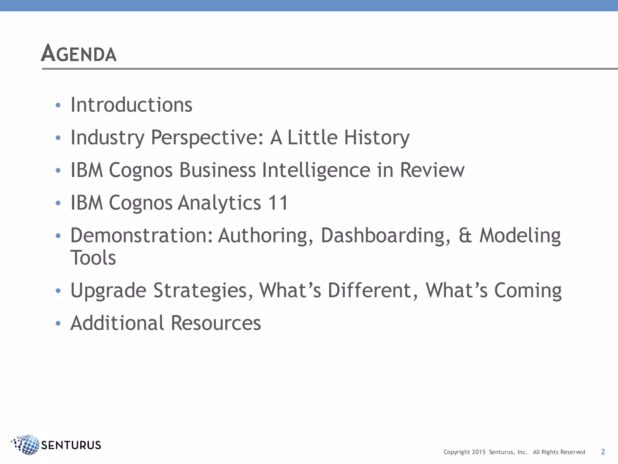 Cognos Analytics v11: A Closer Look | PDF