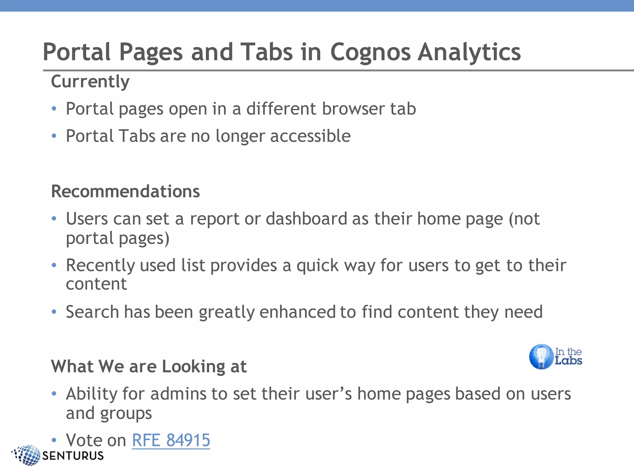 Cognos Analytics v11: A Closer Look | PDF