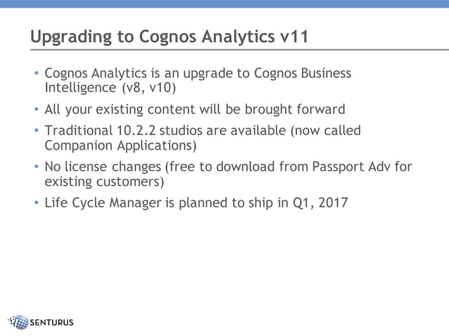 Cognos Analytics v11: A Closer Look | PDF | Cloud Computing | Internet