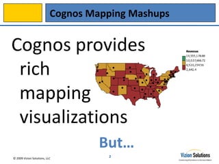 Cognos Mapping Mashups | PPT