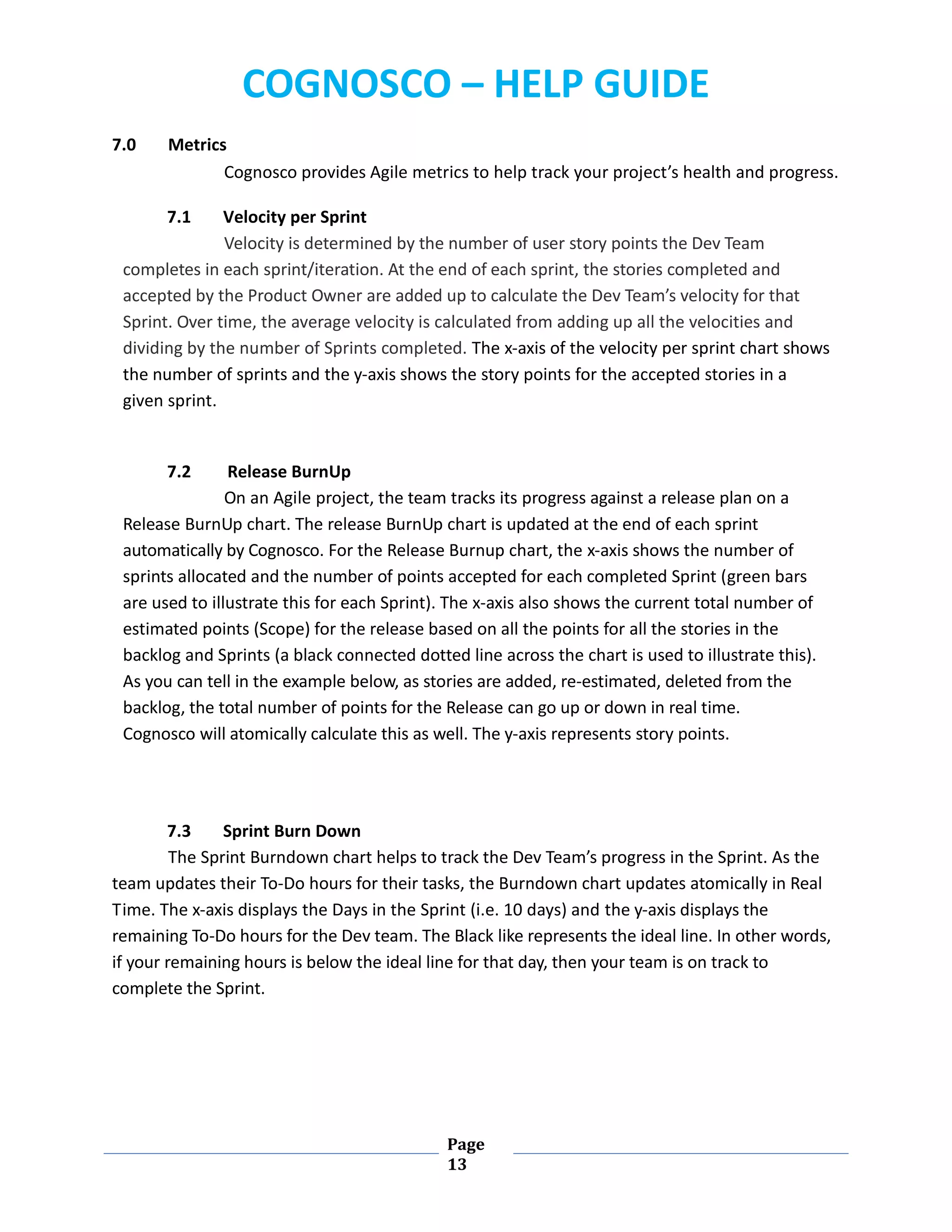 Cognosco User Guide | PDF