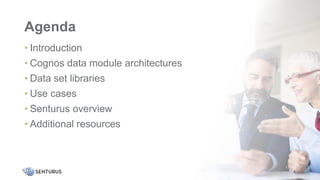 Cognos Data Module Architectures & Use Cases | PPTX | Web Development | Internet