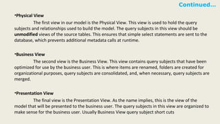 Cognos framework manager | PPT | Databases | Computer Software and Applications