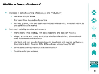 Enterprise Reporting Journey at Merial | PPT