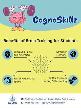 Brain Training Programs By Cognoskillz Dubai | PDF
