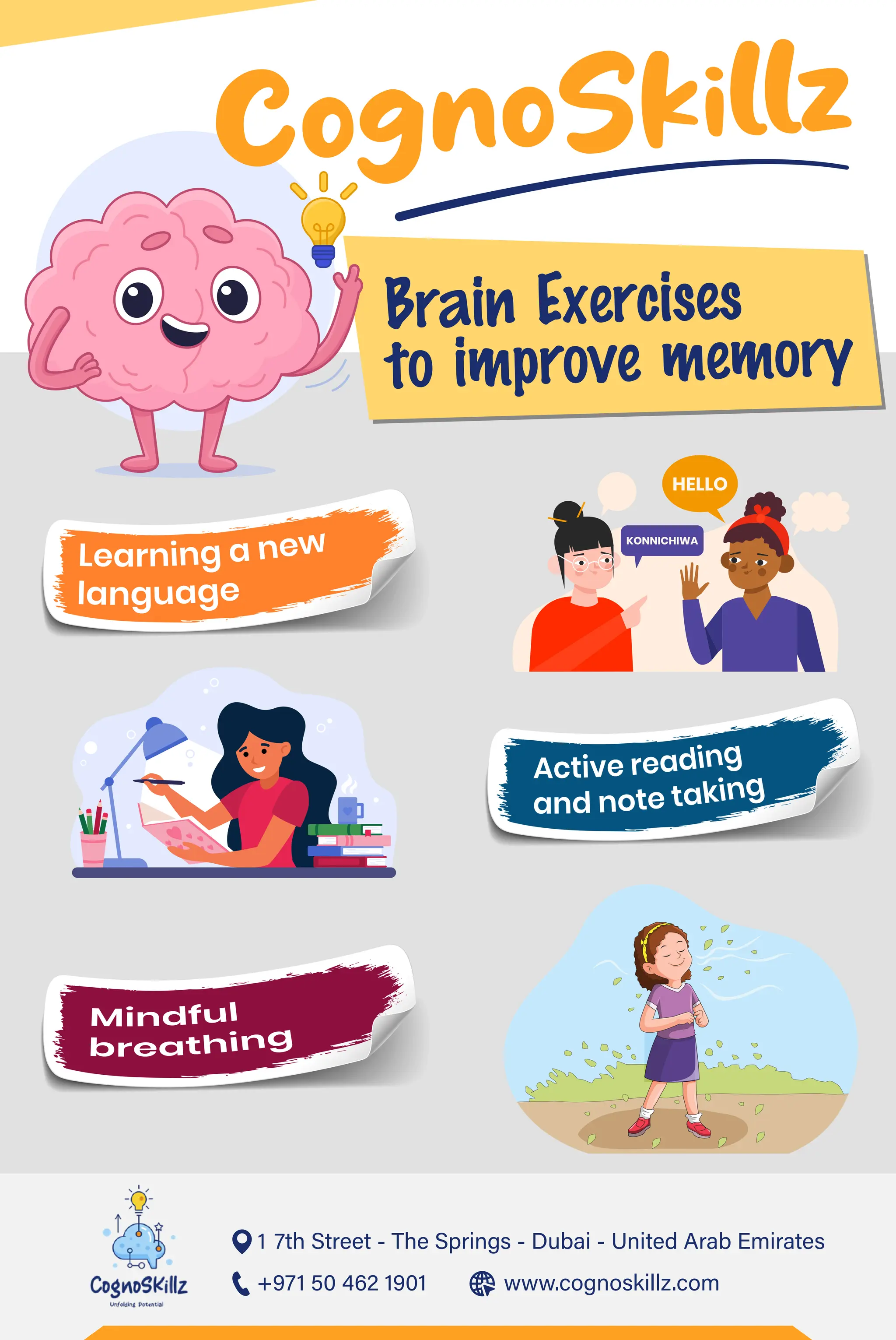 Brain Training Programs by Cognoskillz in Dubai | PDF