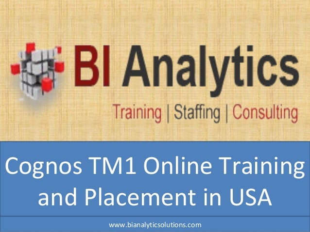 Cognos online training, cognos training, ibm cognos courses
