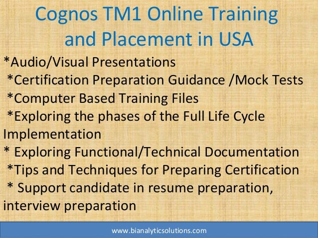 Cognos online training, cognos training, ibm cognos courses