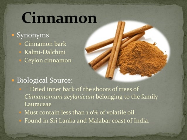 cinnamon | PDF