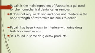 PAPAIN(phyto enzyme's) | PPTX