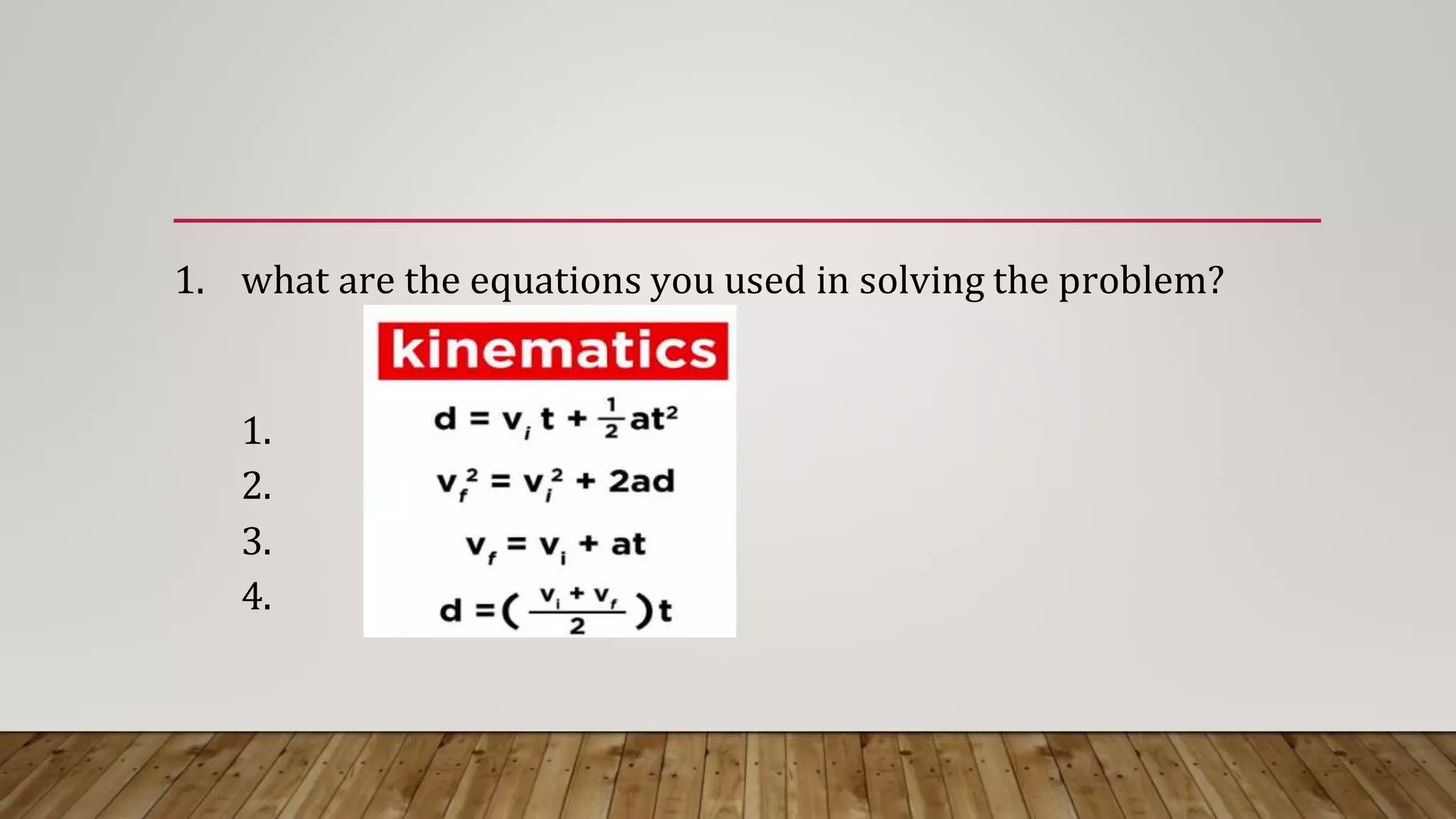 Grade 9 uniformly accelerated motion | PPTX
