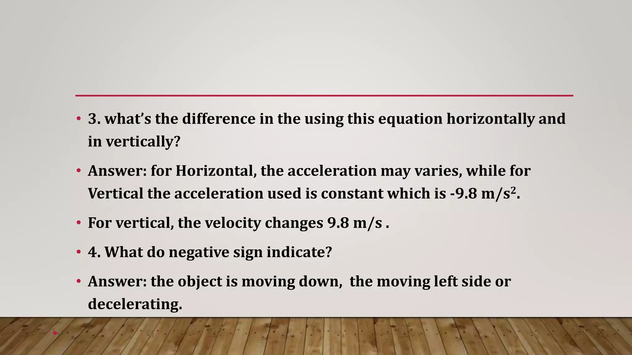 Grade 9 uniformly accelerated motion | PPTX