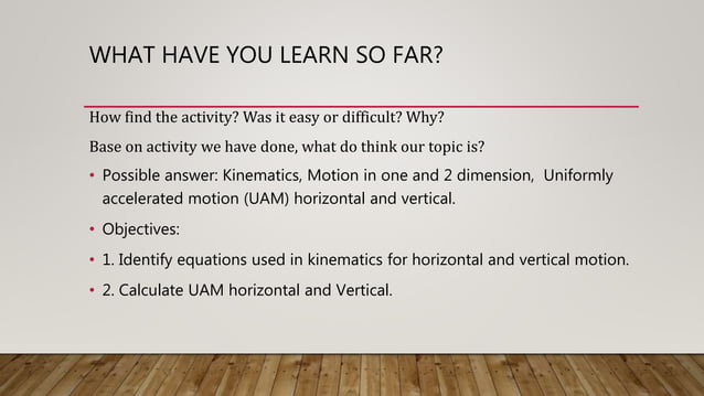 Grade 9 uniformly accelerated motion | PPTX | Physics | Science