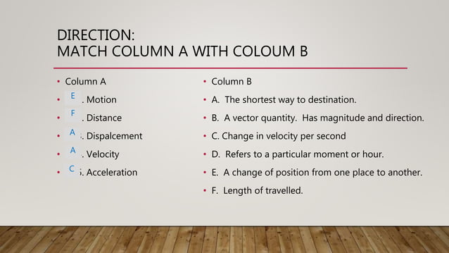 Grade 9 uniformly accelerated motion | PPTX | Physics | Science