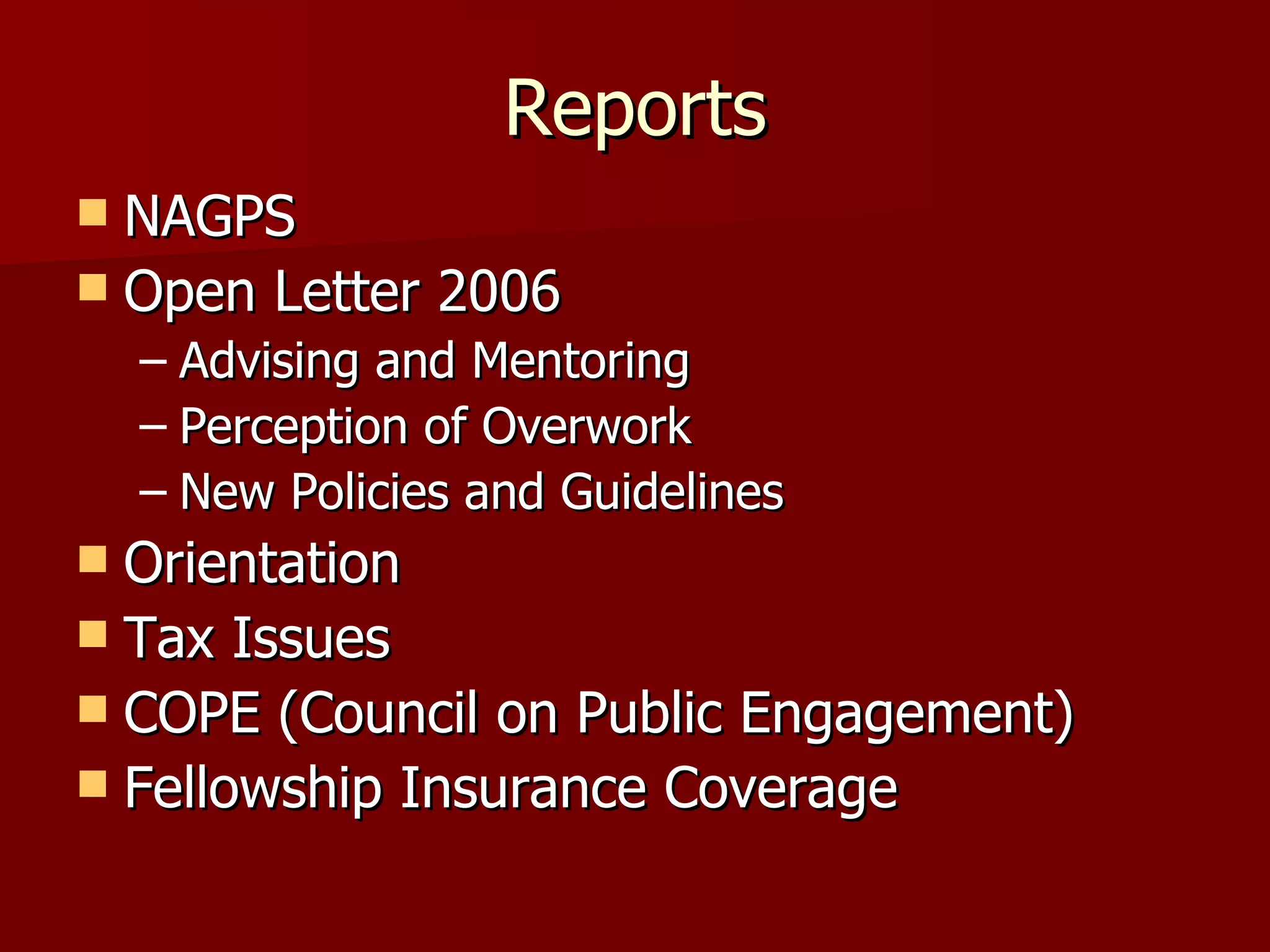 Cogs General Assembly | PPT