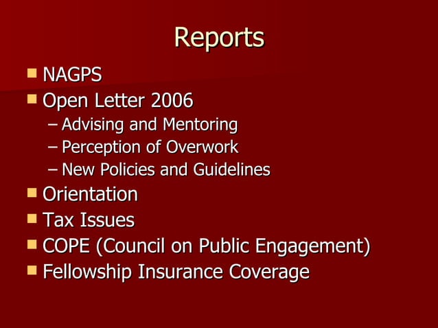 Cogs General Assembly | PPT