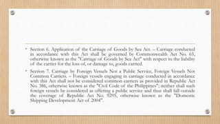 COGSA-RA10668-part2.pptx provisions and regulations | PPTX