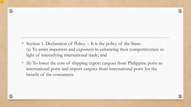 COGSA-RA10668-part2.pptx provisions and regulations | PPTX