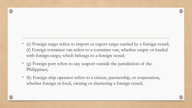 COGSA-RA10668-part2.pptx provisions and regulations | PPTX