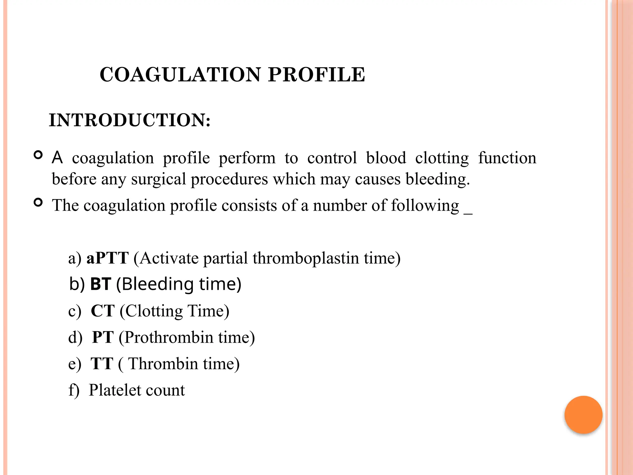 Cogualation Profile and Bleedind disorder.pptx