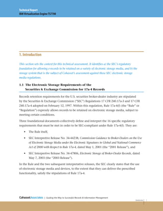 TS7700 Logical WORM SEC compliance assessment White paper | PDF