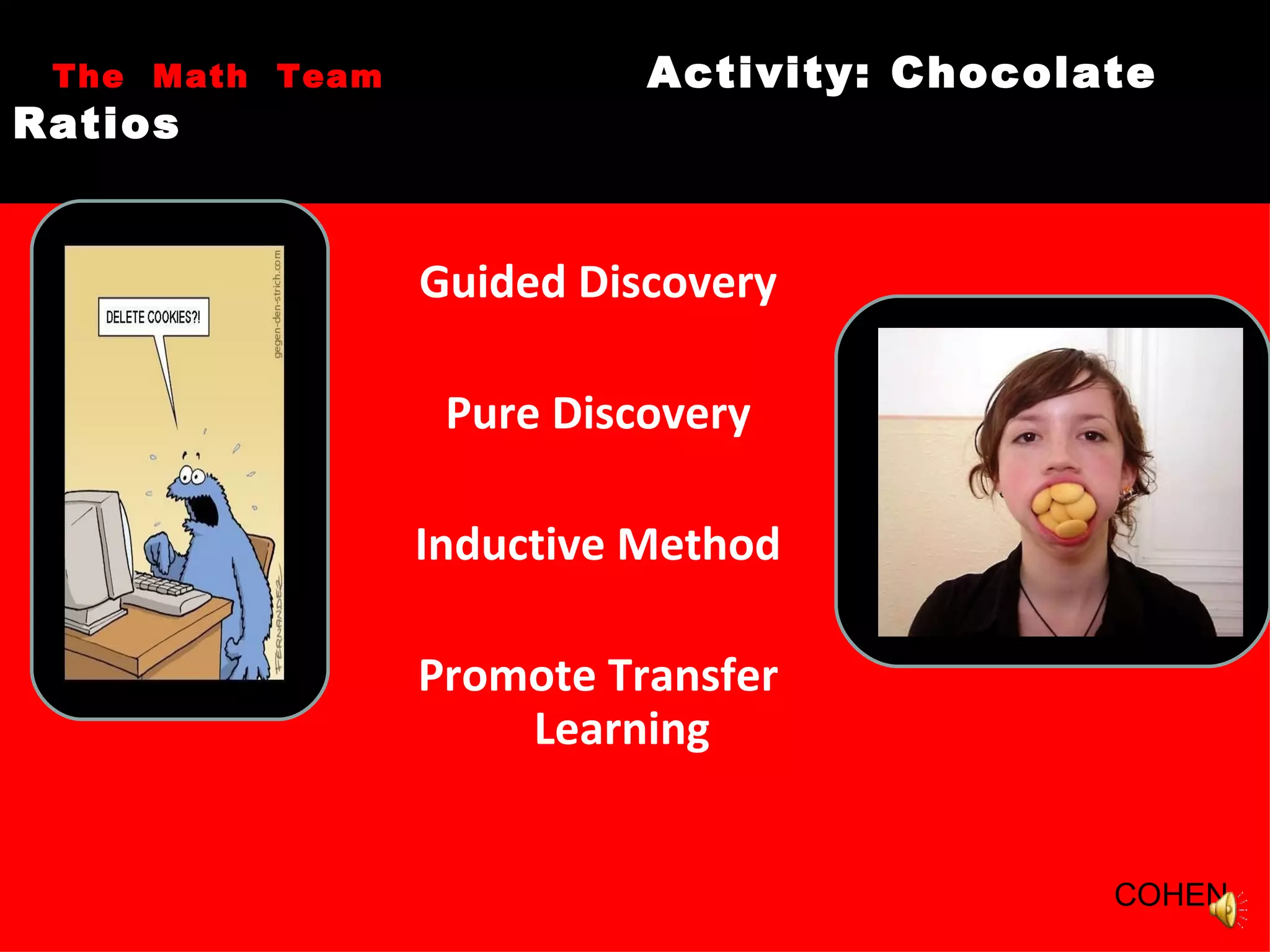Two math activities: Ratios & Interest | PPT