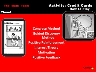 Two math activities: Ratios & Interest | PPT