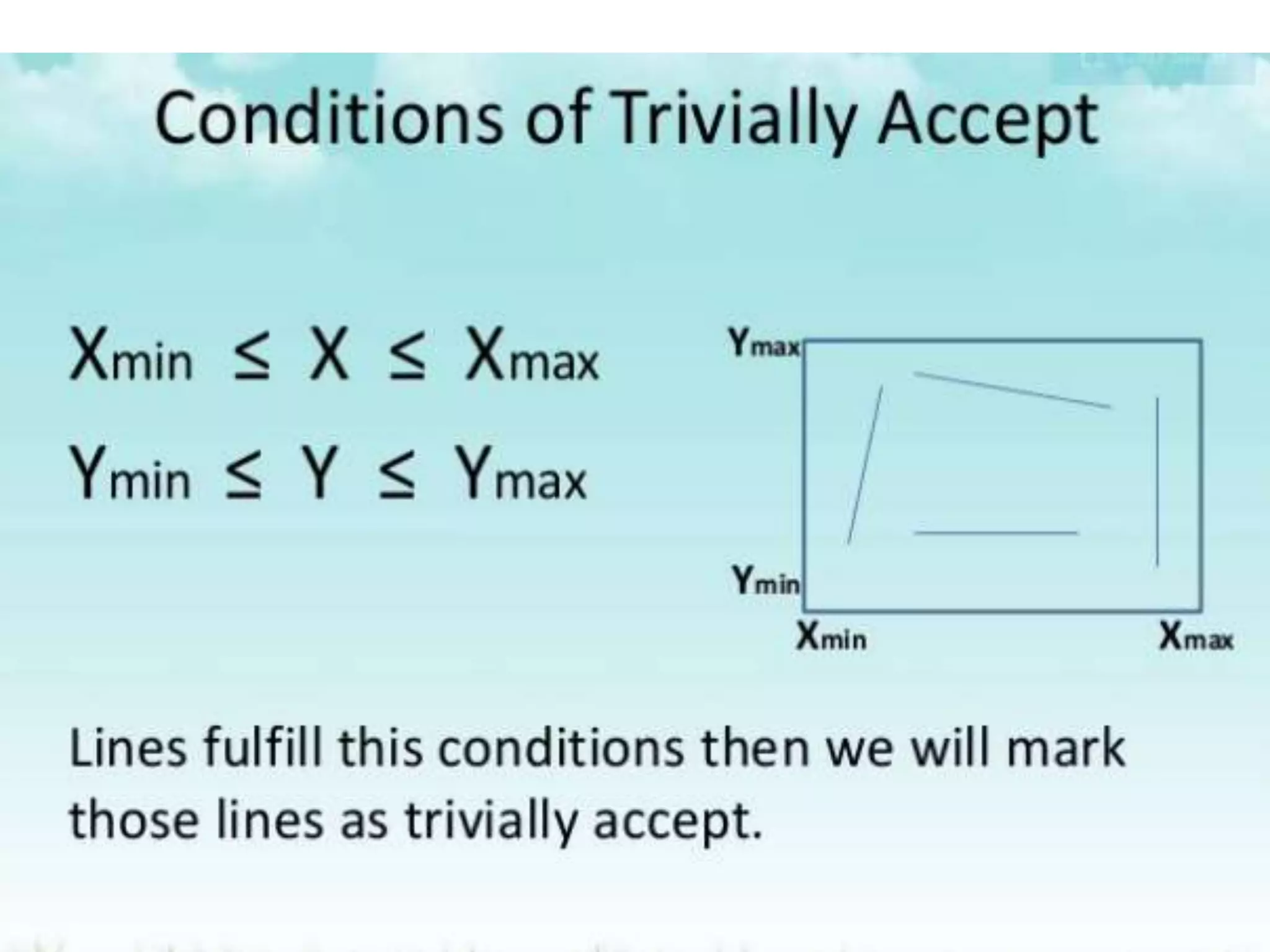 Cohen sutherland line clipping | PPTX