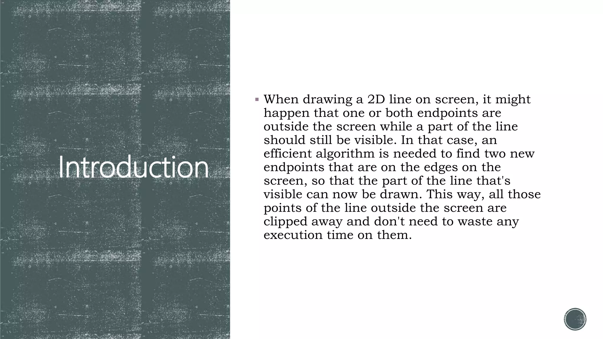 Cohen Sutherland Line Clipping Algorithm Pptx Computing 4026