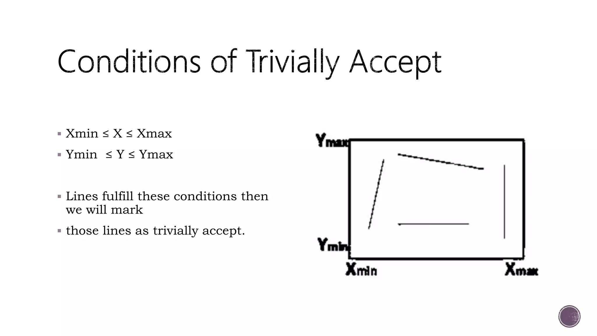 Cohen Sutherland Line Clipping Algorithm Pptx Computing