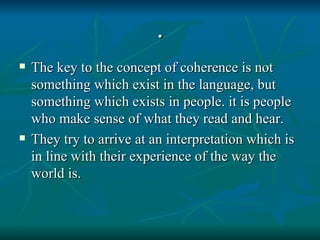 Coherence | PPT